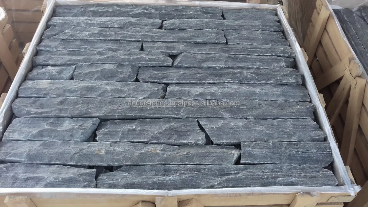 Hot Sale Indian Black Basalt Outdoor Exterior Rockface Mushroom Finish ...