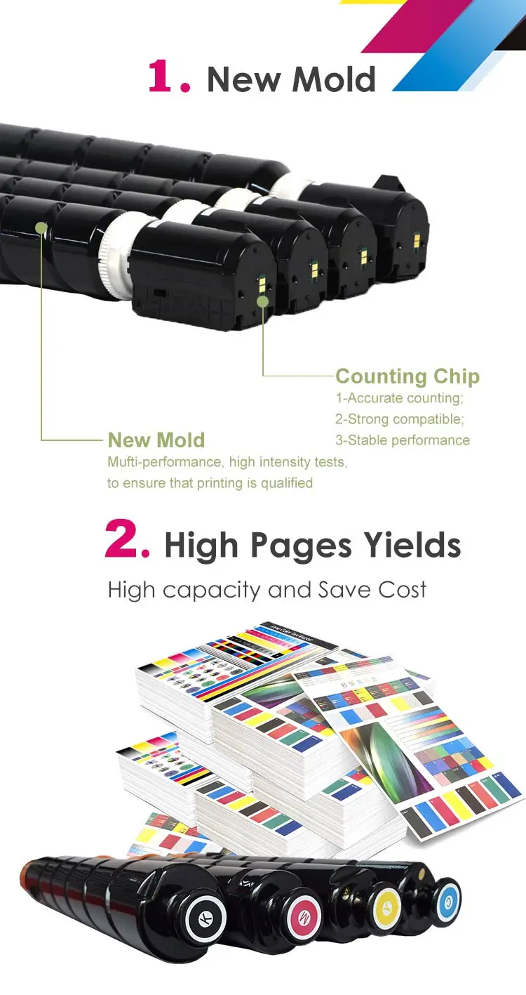 For Canon Compatible Toner Cartridges Jane Color Cartouche for G68 ...