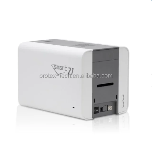 IDP Smart 21 ID Card Printer - Single-Sided Heat Transfer Printing ...