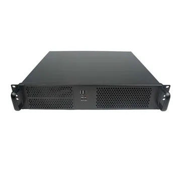 19 Inch Rackmount Micro Atx Ipc Chassis 390mm Short Depth Industrial 2u Server Case - Buy 2u ...