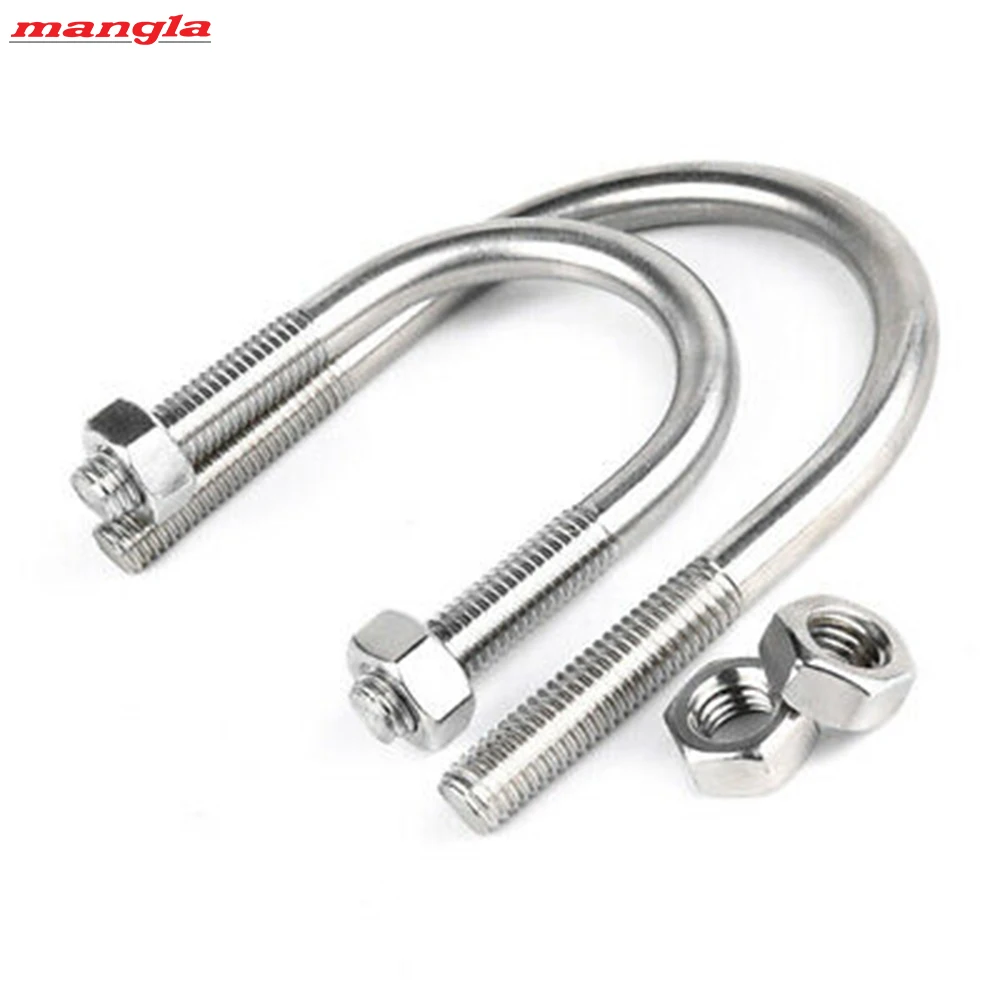 Heavy Duty Galvanized U BOLT Clamp High Strength Stainless Steel U Bolt ...