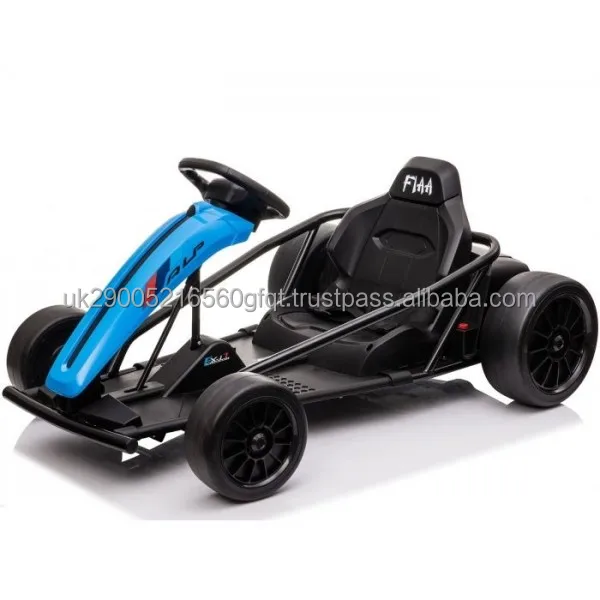 Newest Pedal Go Karts For Kids 24v Ride On Car Battery Powered Electric ...