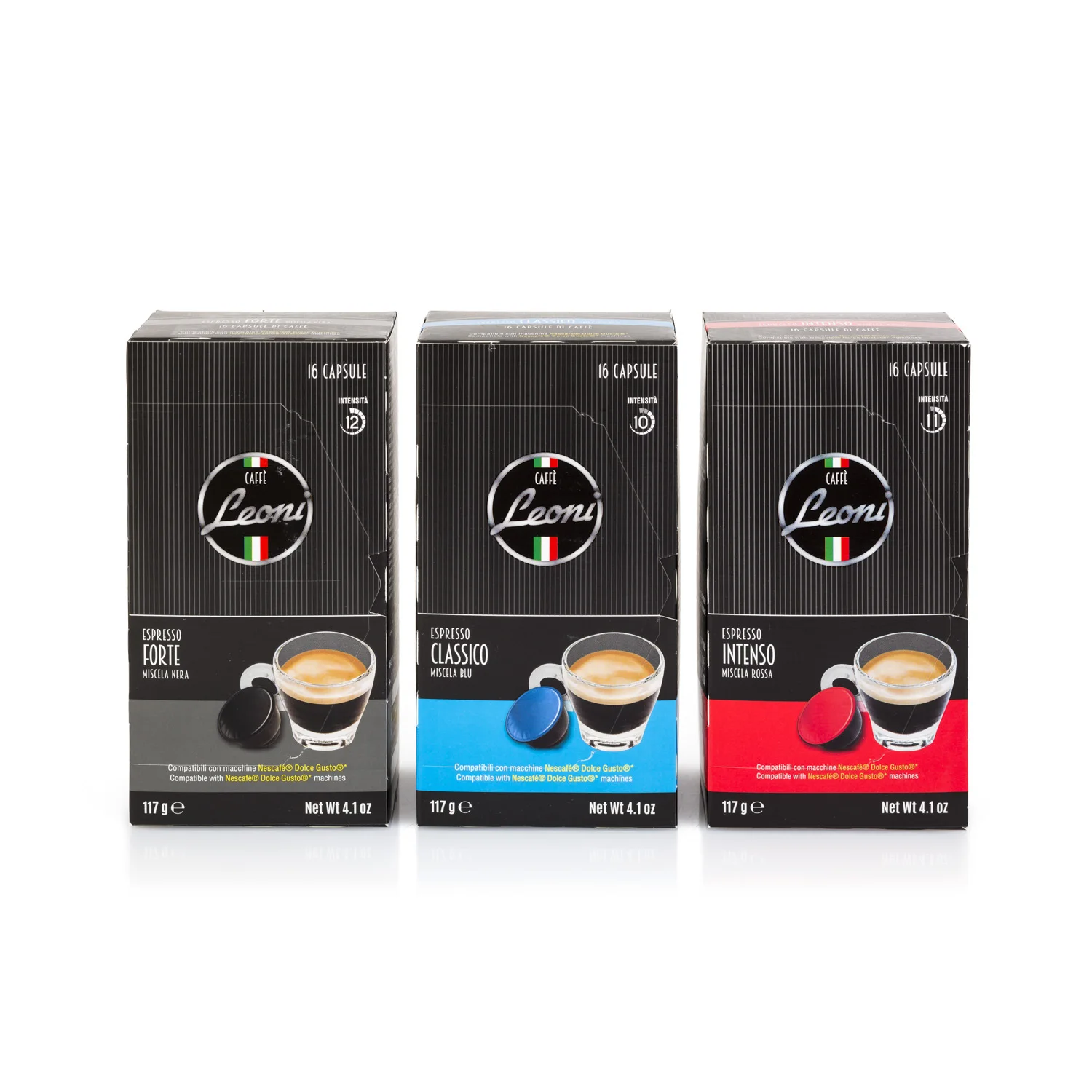 Dolce Gusto Leoni Compatible Plastic Capsules - Made In Italy - Buy ...