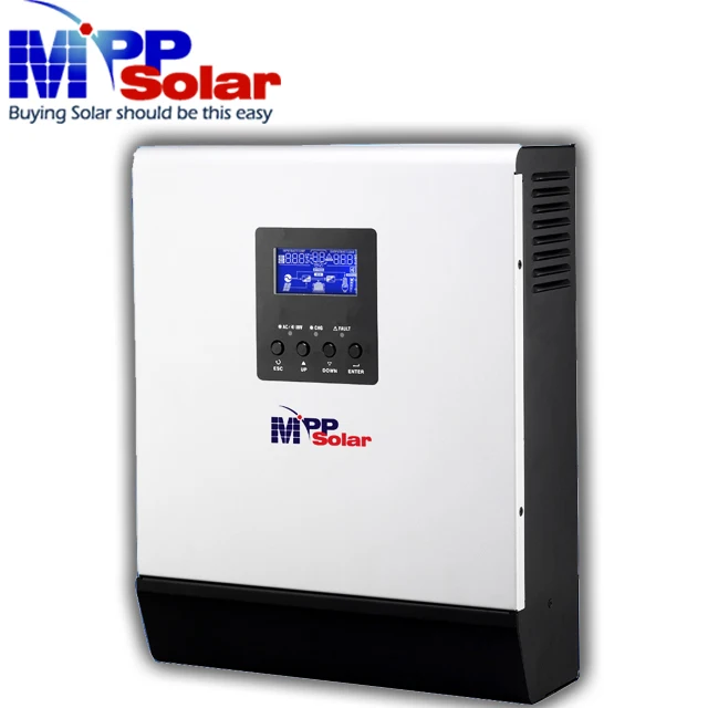 PIP1012LV-MS 1000w 1kva 110v 120v 12v MPP Solar inverter pure sine wave ...