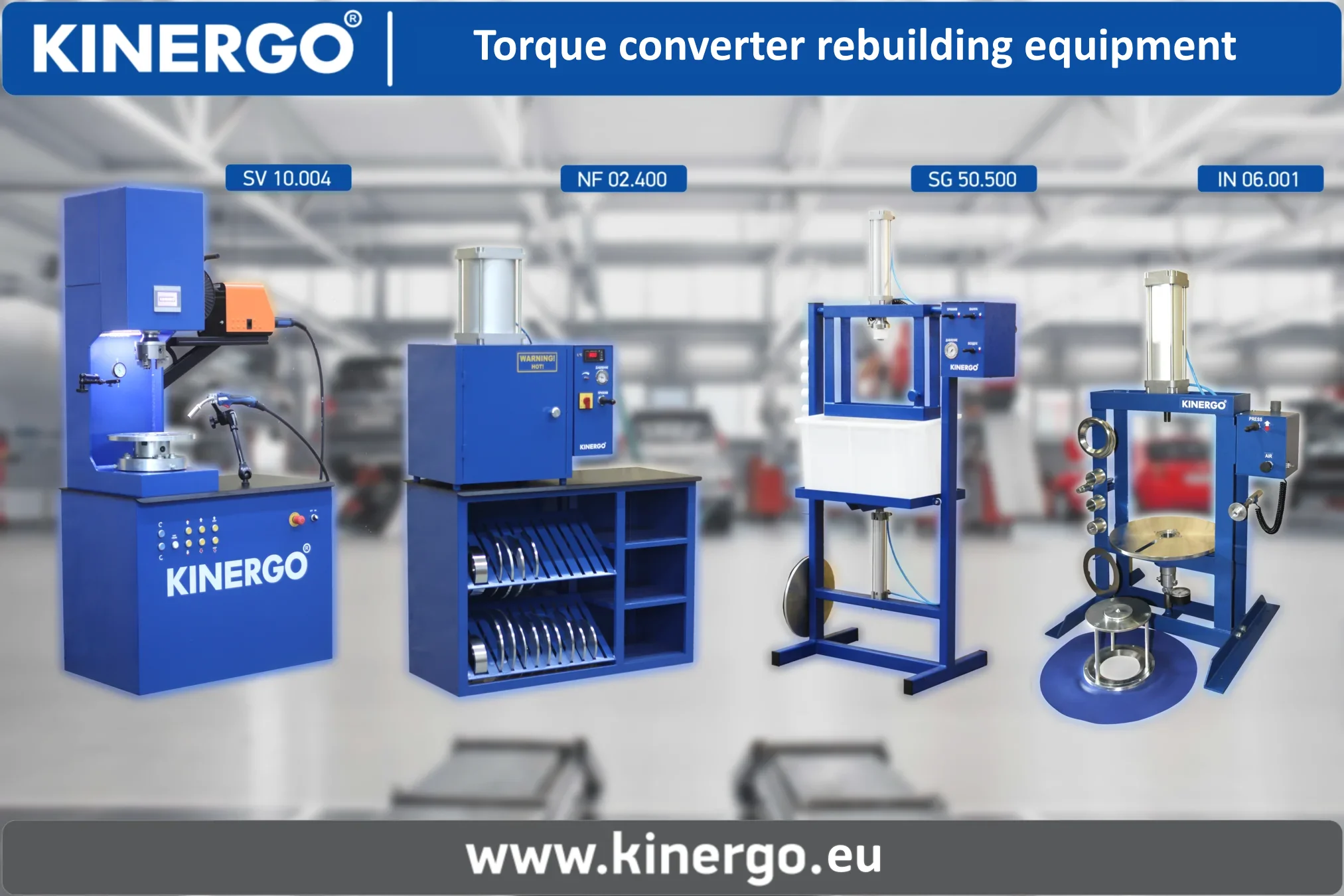 Torque Converter Rebuilding - Transmission Tools & Equipment