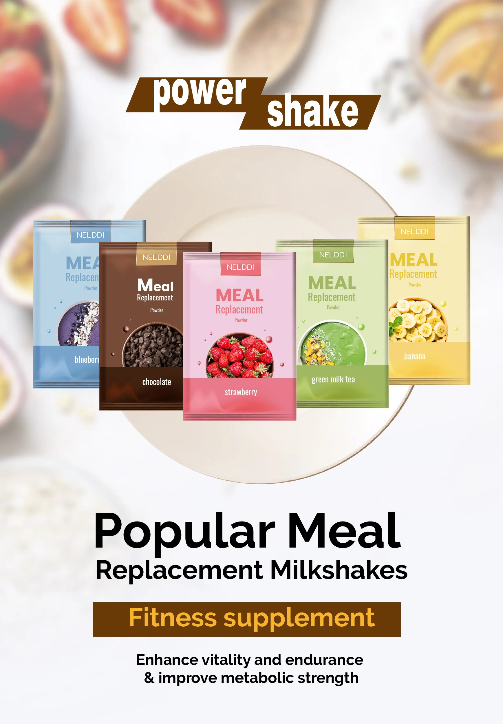 Stomach Increase The Satiety Vegan Meal Replacement Shake - Buy Water ...