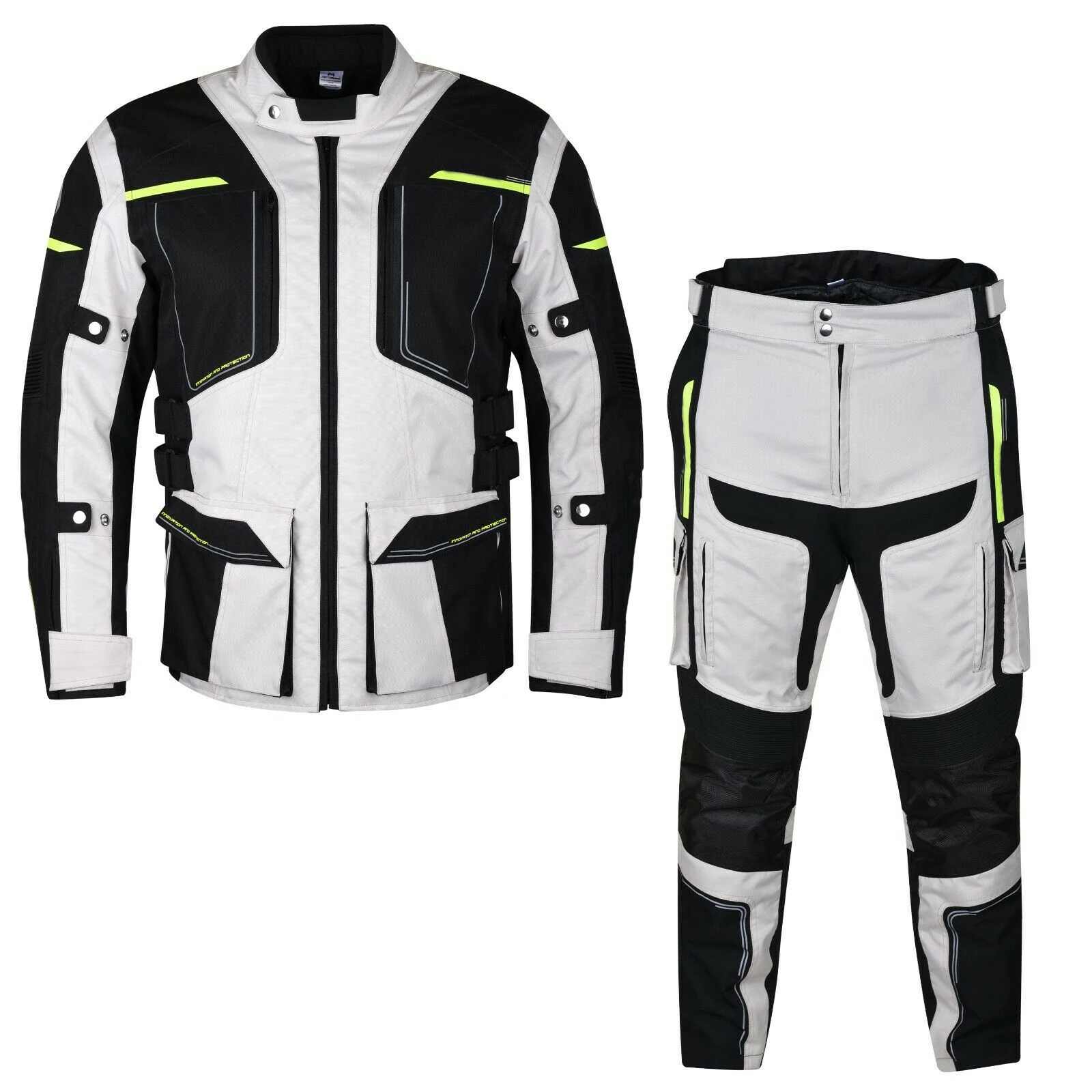 Black Bike Gear Attacker Motorbike Textile Jacket - Customized ...