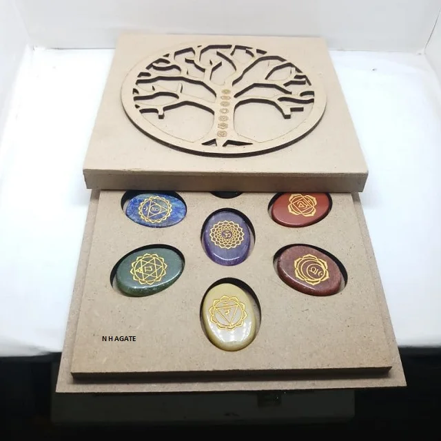 Crystals Healing Stones 7 Chakra Gemstone Sets for Chakra Balancing ...