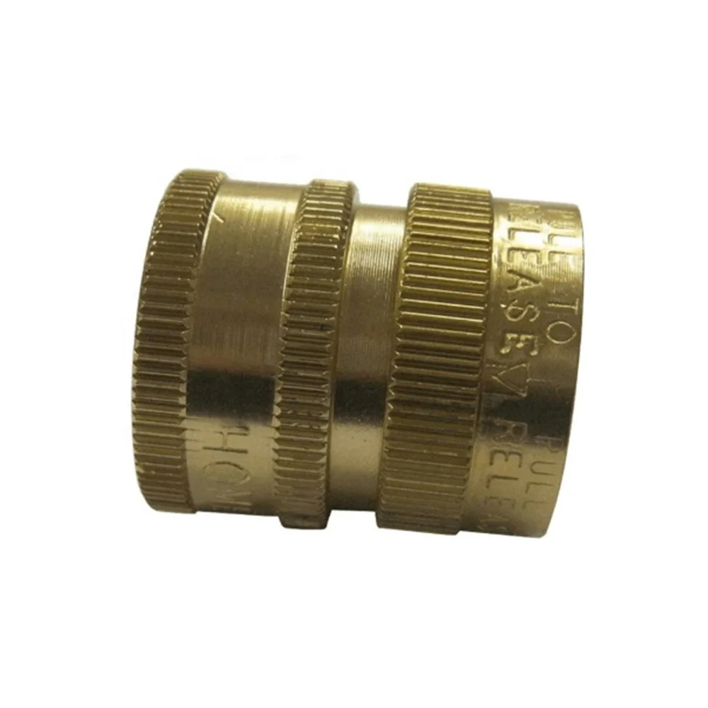 Female Hose Attachment Easy Connection Brass Garden Hose Couplings With ...