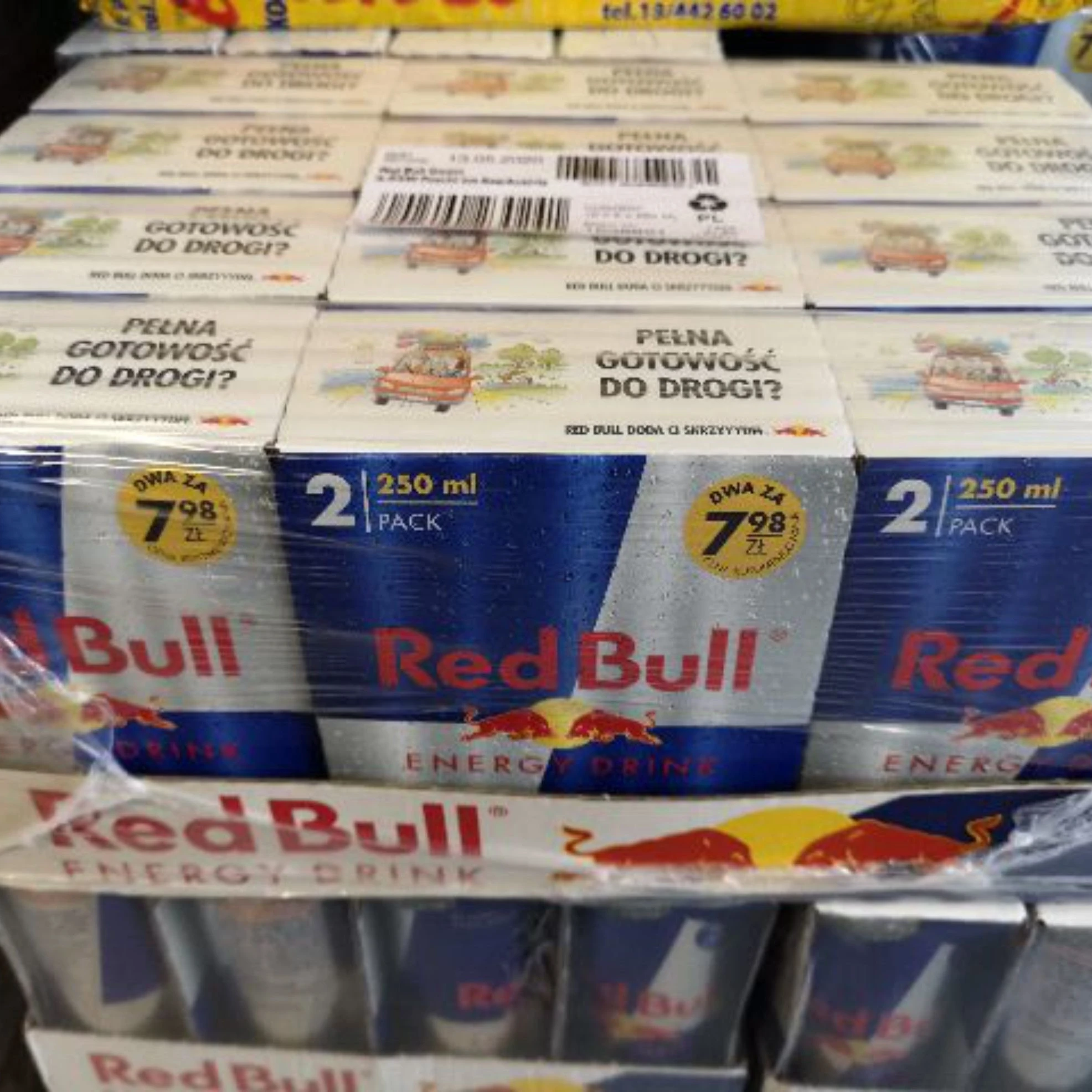 Red Bull Bebida Energética 24x250 Ml/toro Rojo Bebida Energética 4 ...