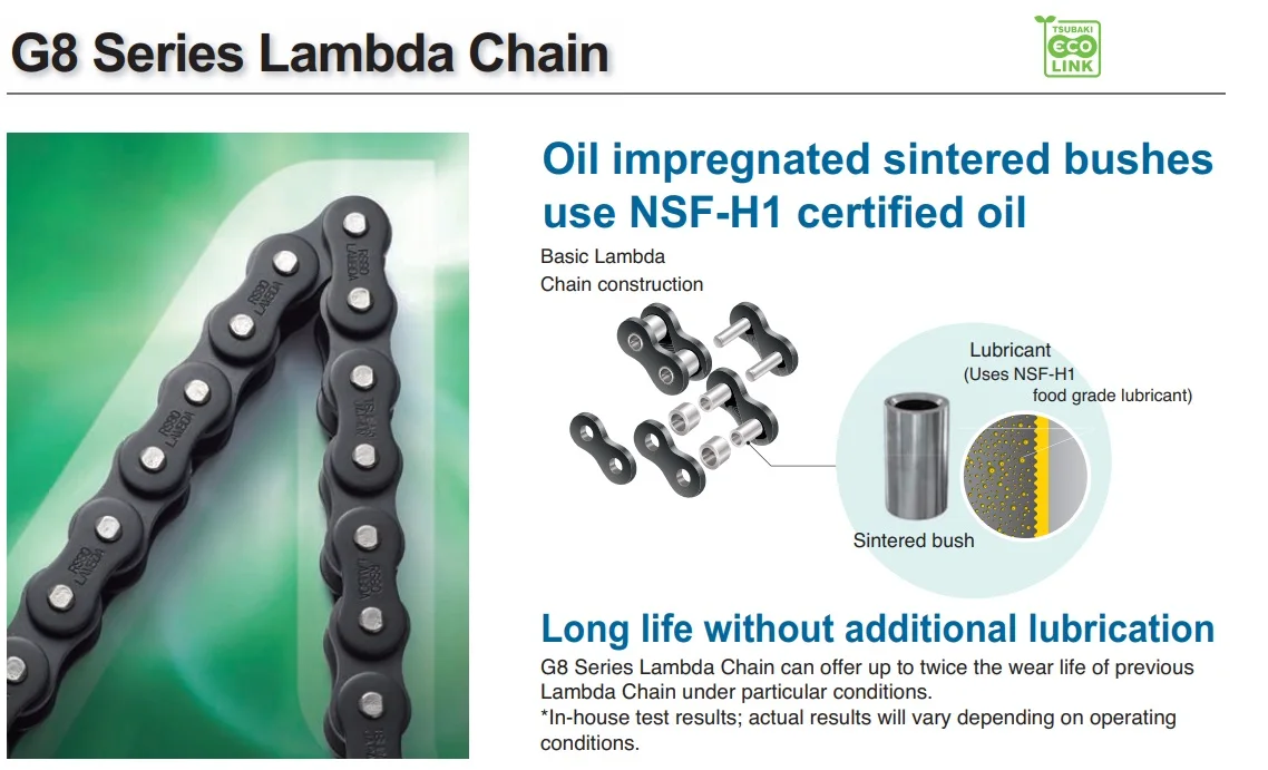 TSUBAKI Roller Chain - Durable and Reliable Auto Engine Parts