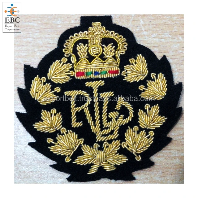 Custom Embroidered Blazer Crests - Eco-Friendly Patches