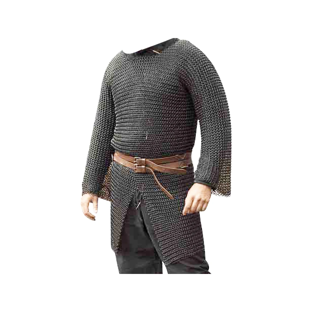 Customizable Three-quarter Sleeve Chainmail Armor Mild Steel Original ...