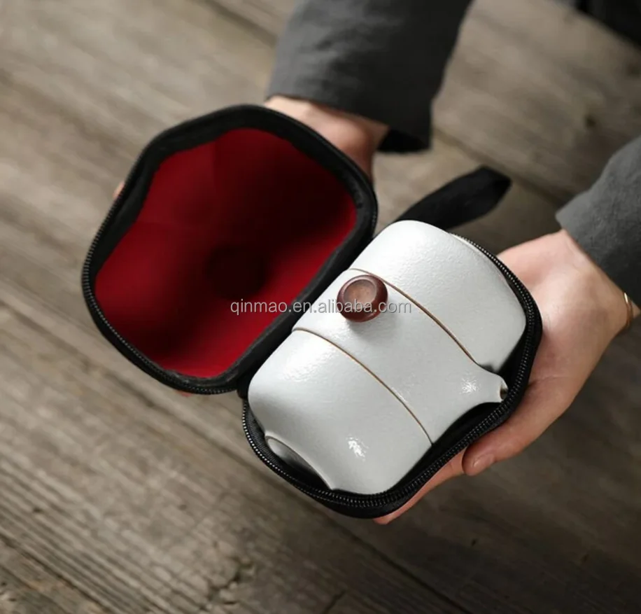 QM Portable Travel Tea Set - 6 Colors, Sustainable & Durable