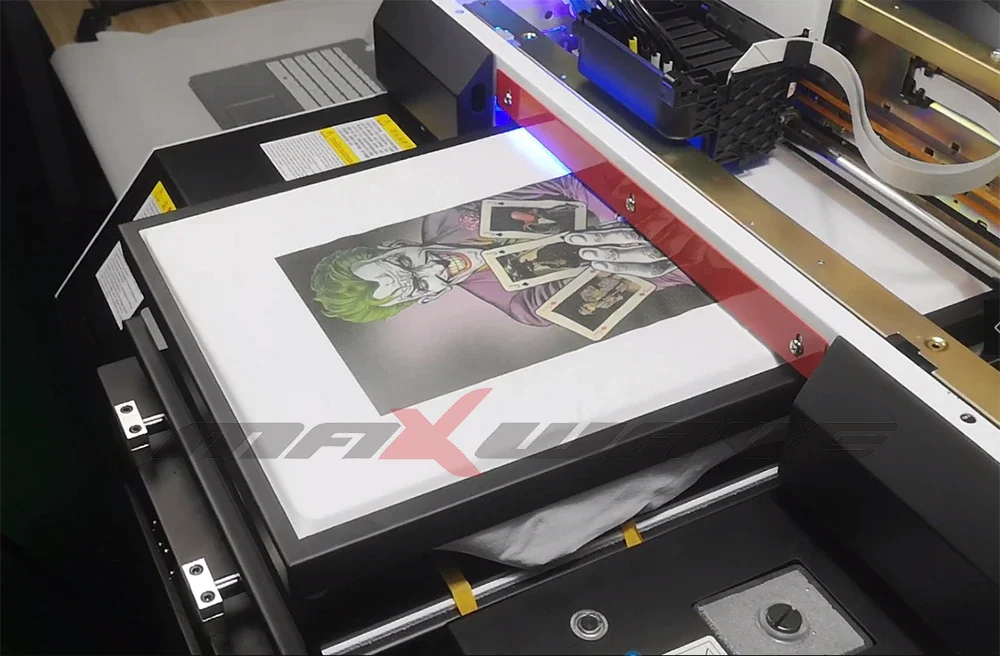 3d Painting Machine 50 * 40cm Cmyk Lc Lm White Lacquer Color Hybrid ...