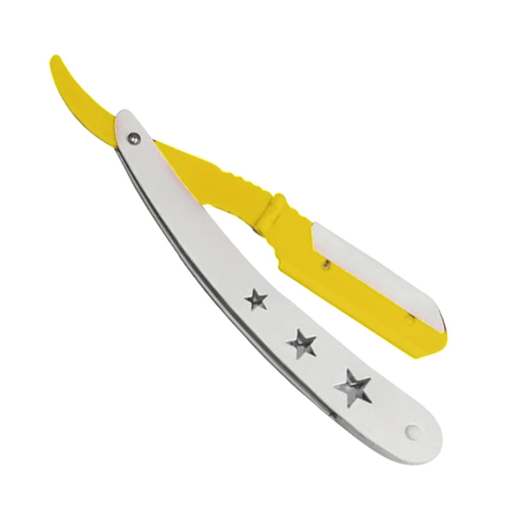 Single Blade Stainless Steel Razor for Throat Cutting Beard Shaving ...