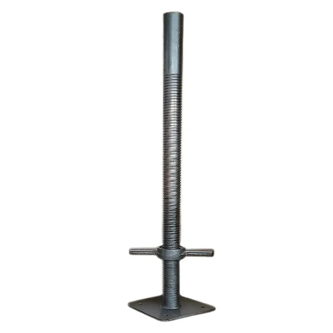 Construction Steel Scaffolding Threaded Rod Adjustable Jacks Material ...
