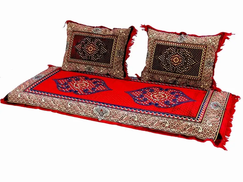 Afghan Toshak Style Cushion And Pillow Cover Set | Toshak Afghani Arab ...