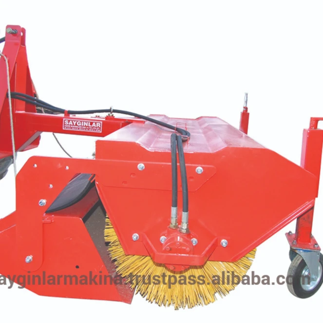 Tractor Mounted Road Sweeper with Bucket from Turkey