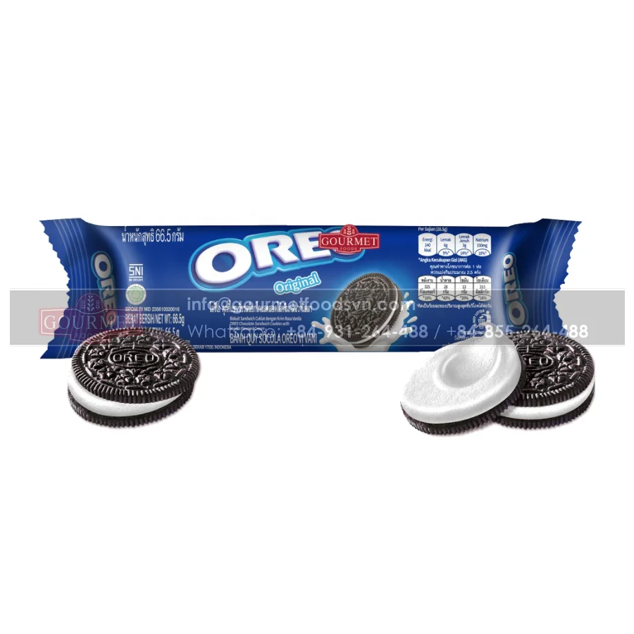 Best Selling for Oreo Biscuit Vanilla Cream 66.5g-Wholesome Sweet ...