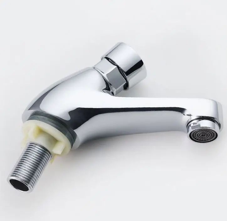 Time Delay Self Closing Water Tap Brass Automatic Shut Off Push Faucet ...