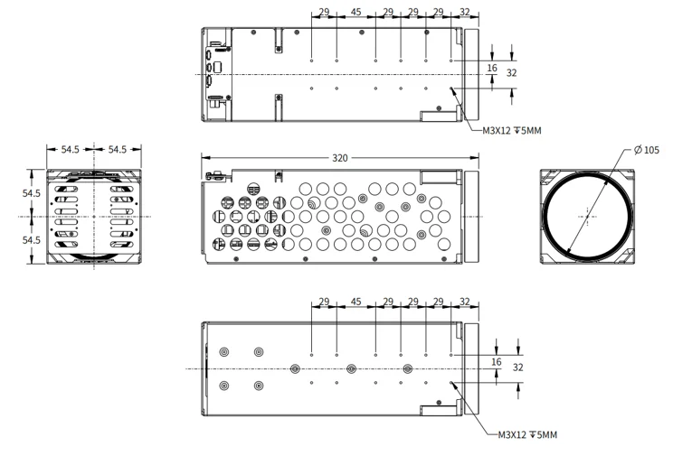 Boundary Security 52x Optical Defog 4K High Resolution 15-775mm OIS ...