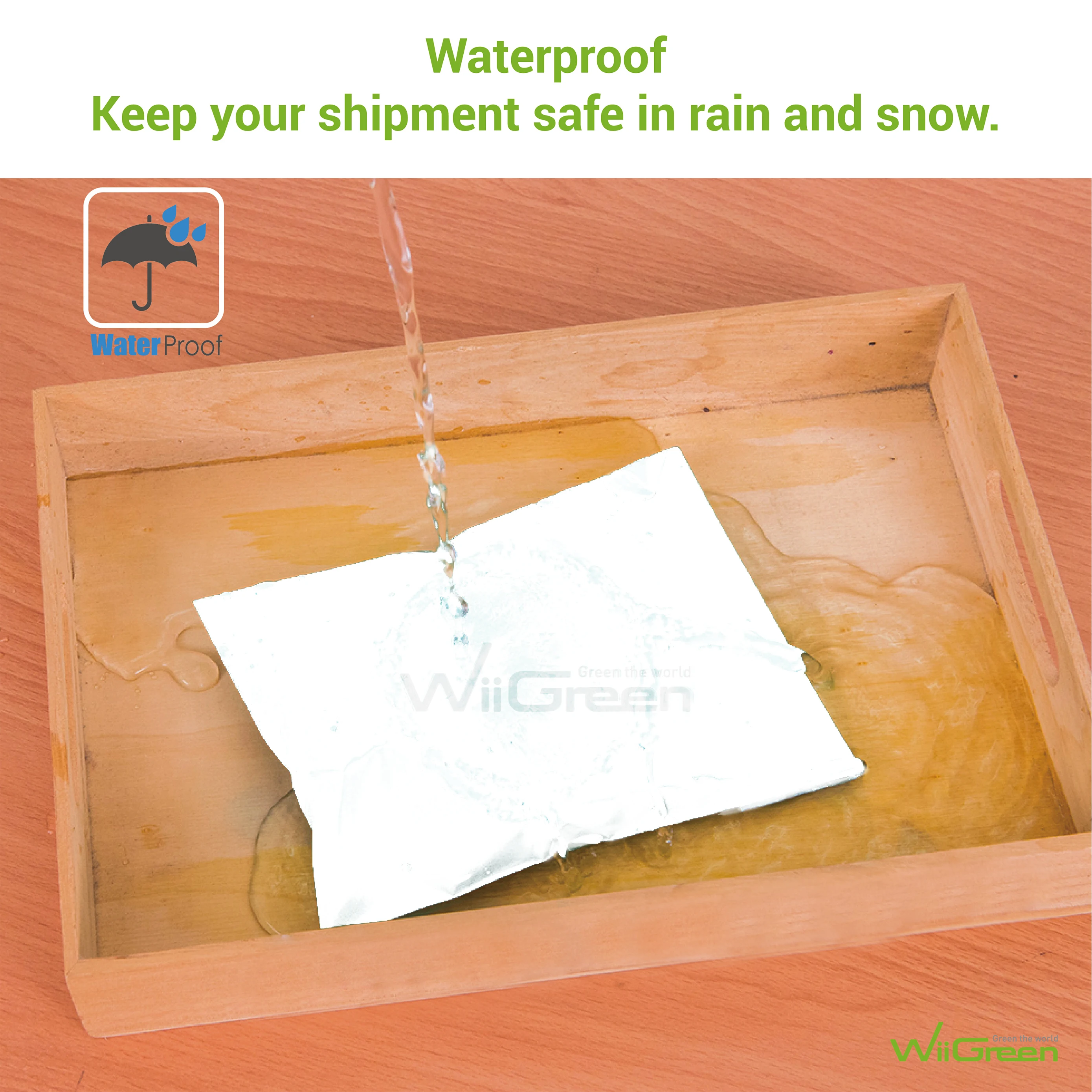 Self-Adhesive 5x7 Inch White Waterproof for Poly Mailer Bags Tear-Proof ...