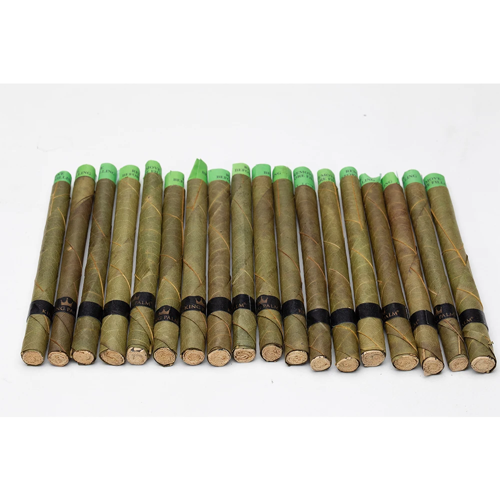 King Palm Slim Palm Rolls Natural 1.5 Grams Natural Pre Roll Palm Leafs ...
