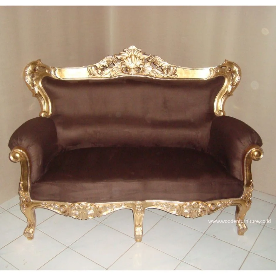 French Style Living Room Sofa Antique Reproduction Chair European Home ...