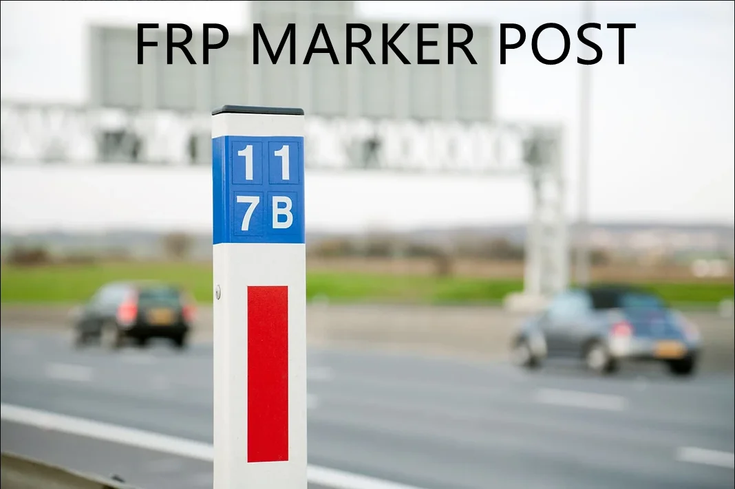 Customized Design FRP Pile - Fiberglass Utility Marker Post