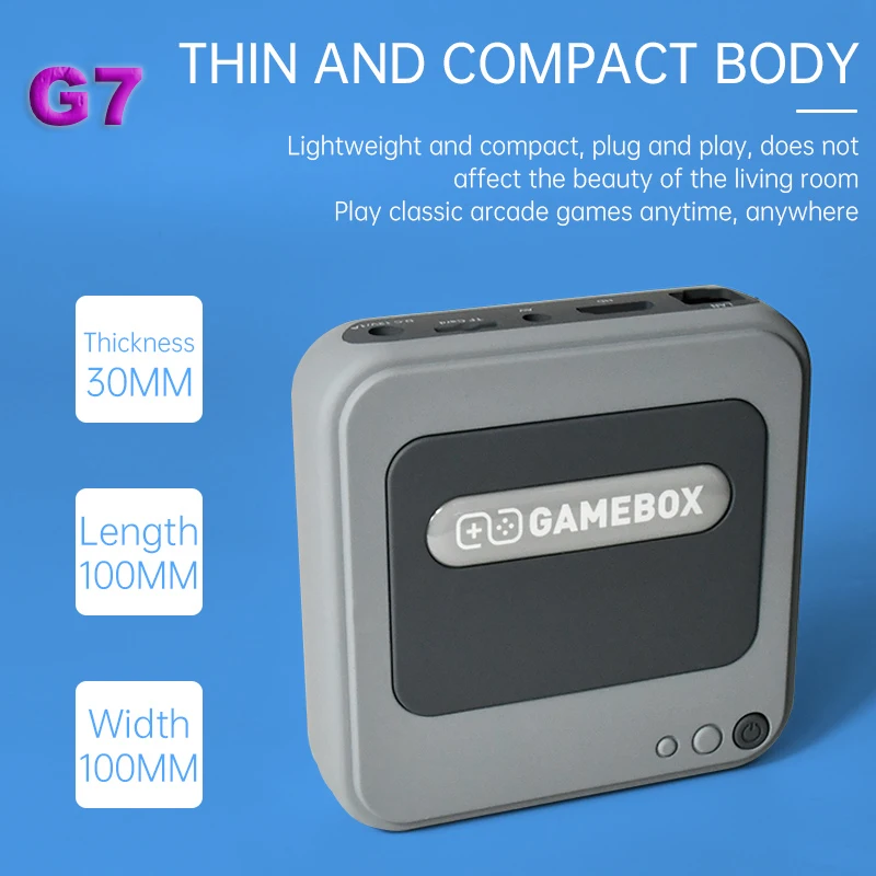 G7 Wireless Games Box 4k Hd B-02 Game Consoles 50000+ Max 256g Gamepad ...