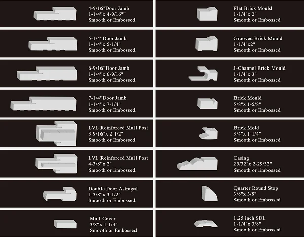 Pvc Composite Door Jamb Steel Door Frames Jamb - Buy Door Jamb,Mobile ...