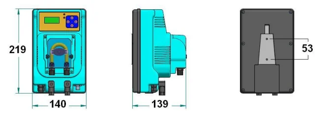Precision Dosing Pump - Peristaltic Dosita MP-PRO PH REDOX