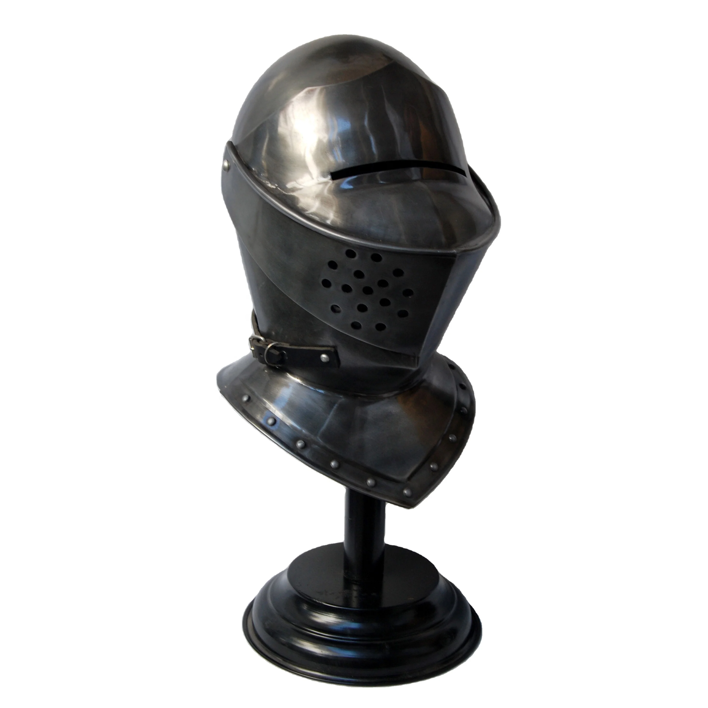 Rare Antique Reproduction Medieval Knight Armor Helmet