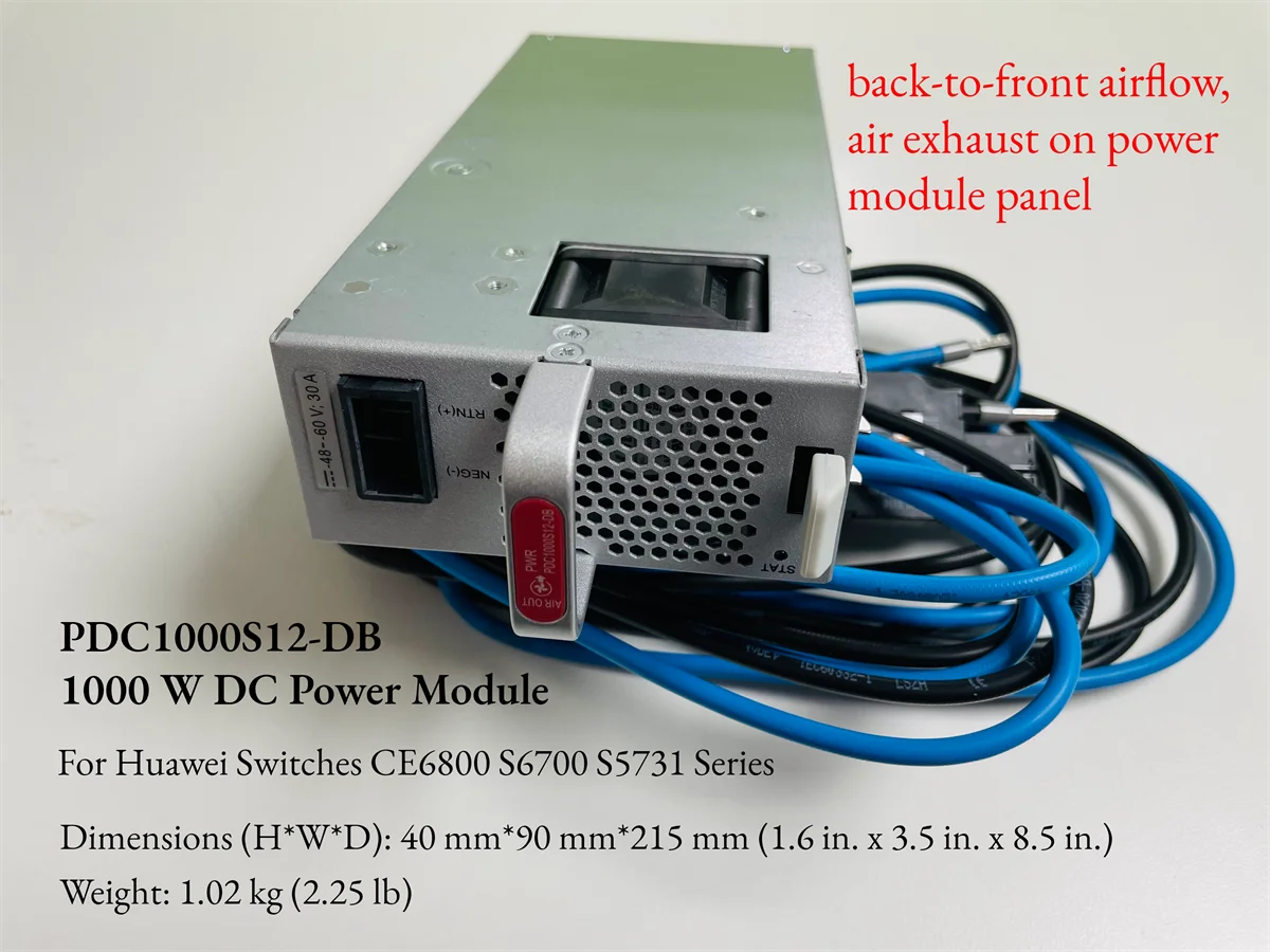 1000W DC Power Module PDC1000S12-DB with Protection & Efficiency