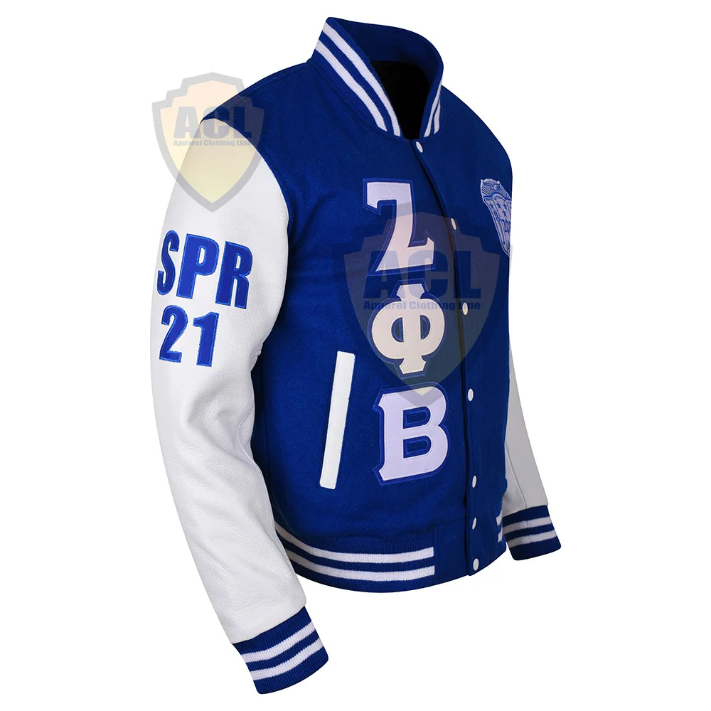 Shop Custom Zeta Phi Beta Varsity Jackets - Wholesale Price