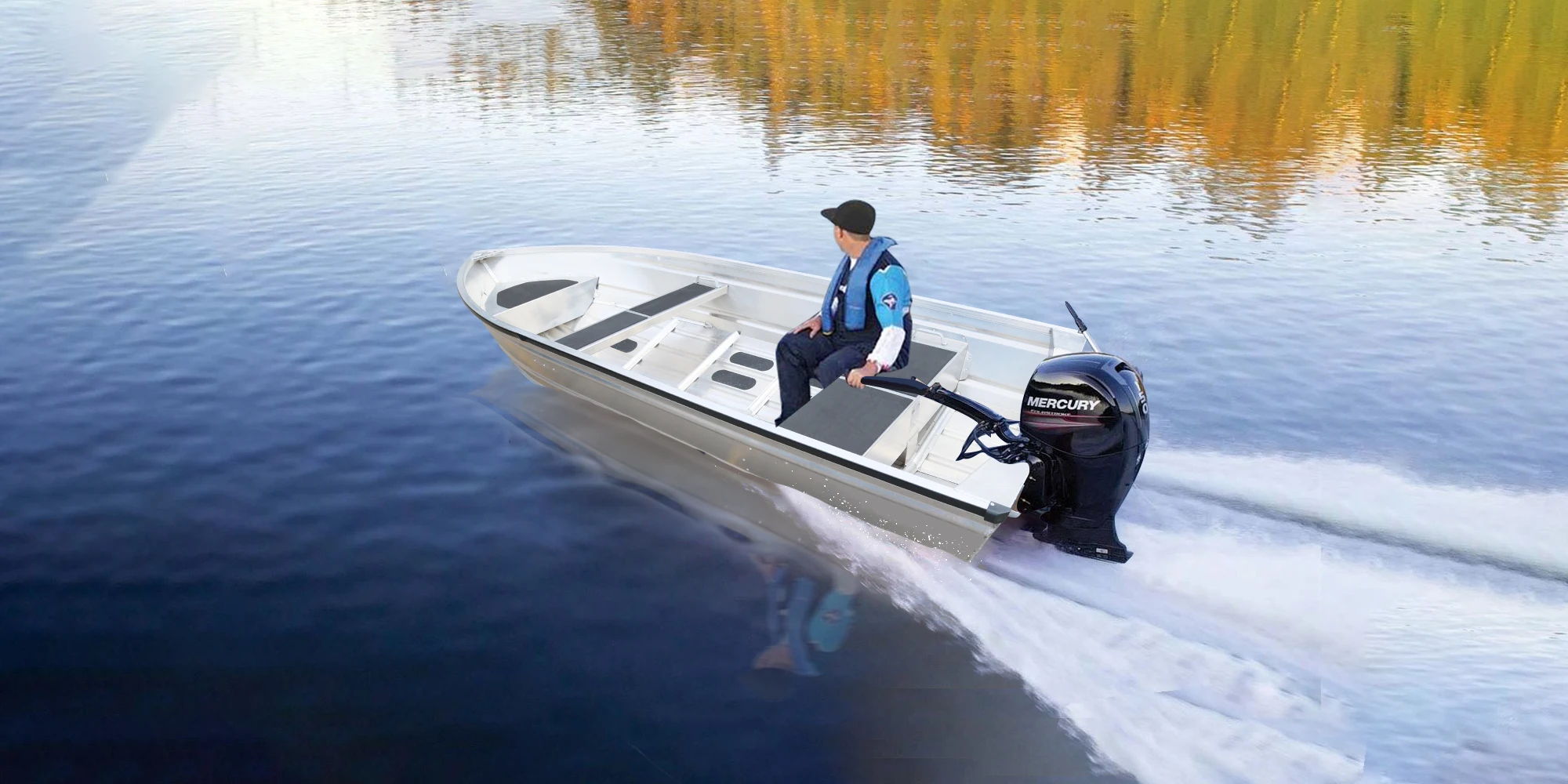 Ecocampor 11ft Aluminum Fishing Boats - Durable & Versatile