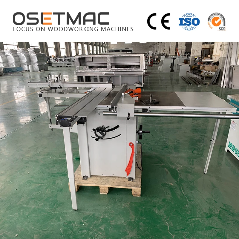 OSETMAC Precision Woodworking Wood Panel Sliding Table Saw