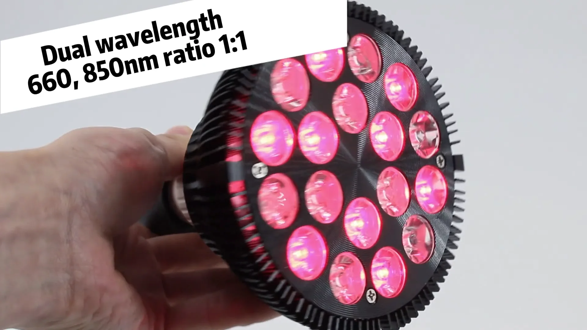 Oem/odm Hot Sale 660nm 850nm Red Near Infrared Lamp 54w Red Light ...