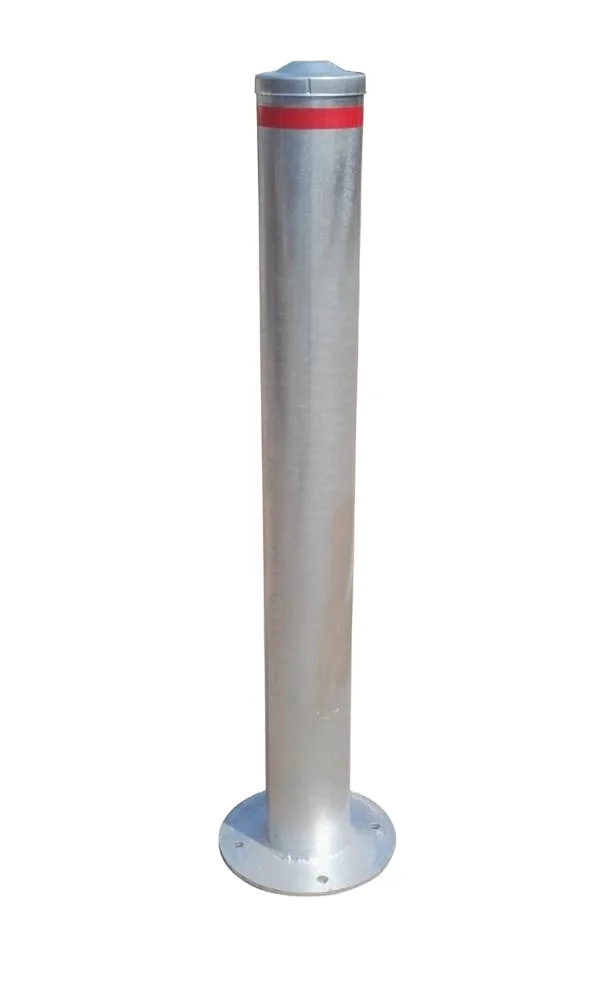 Galvanized Steel Pipe Safety Bollards for Warehouse Security