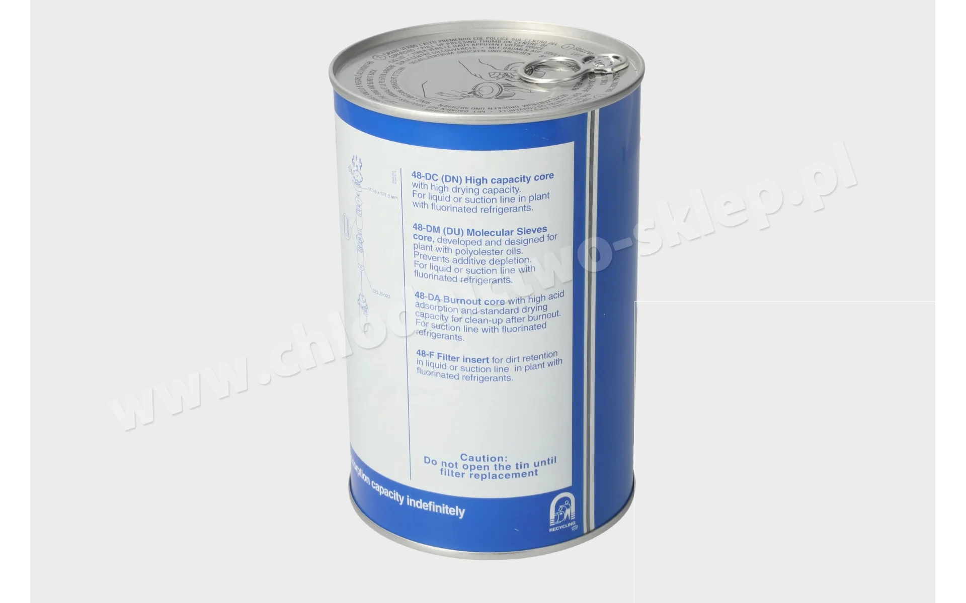 Cartucho/ Filtro Refrigeracion Industrial Solido Succion Y, 47% OFF