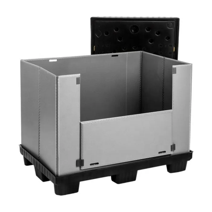 Returnable Foldable Pallet Container Sleeve Pack PP Honeycomb ...