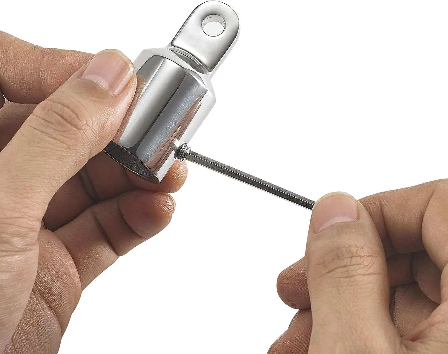 Marine Awning Slide Sleeve Pipe Bimini Eye End Cap Fitting Top Slides ...