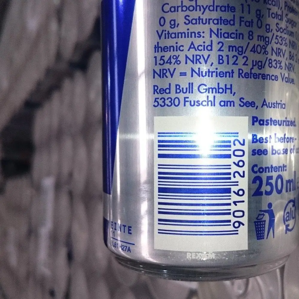 Red Bull Bebida Energética 24x250 Ml/toro Rojo Bebida Energética 4 ...