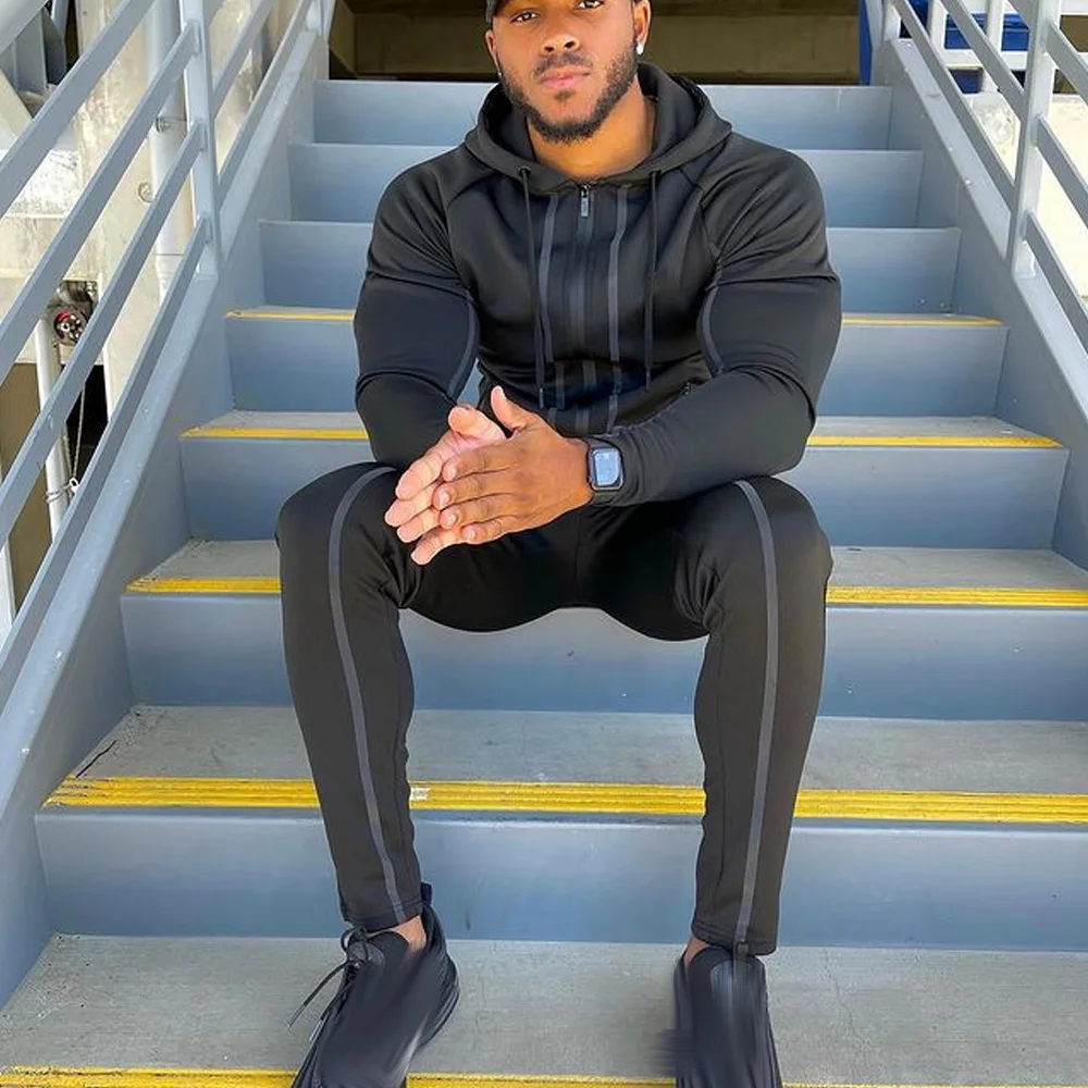 Latest Design Men Tracksuits Plain Tracksuits Wholesale Track Suits Men ...