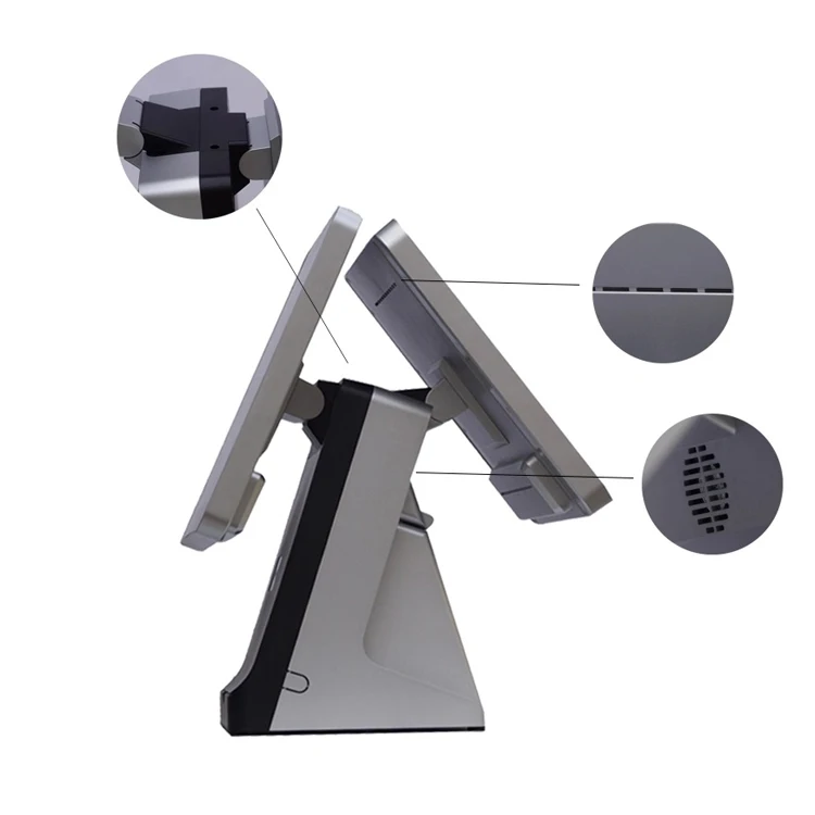 Fast Delivery Cashier Computer 15 Inch Touch Screen Pos Machine Desktop ...