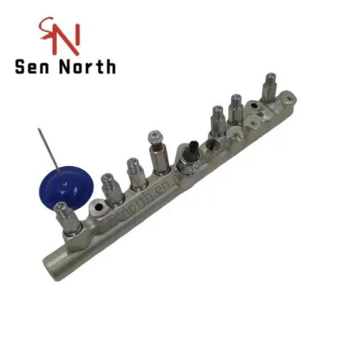 ME302292トラック部品燃料レールアセンブリコモンレールインジェクターFUSOフォークリフト部品6m60三菱に適しています ...