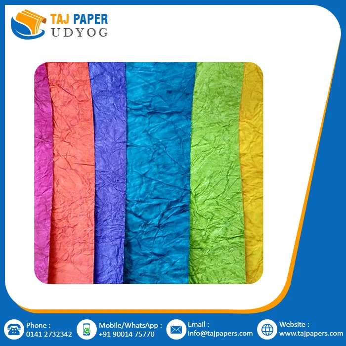 Pink Coloured Handmade Paper Sheets for Decoration Art & Craft Recycled ...