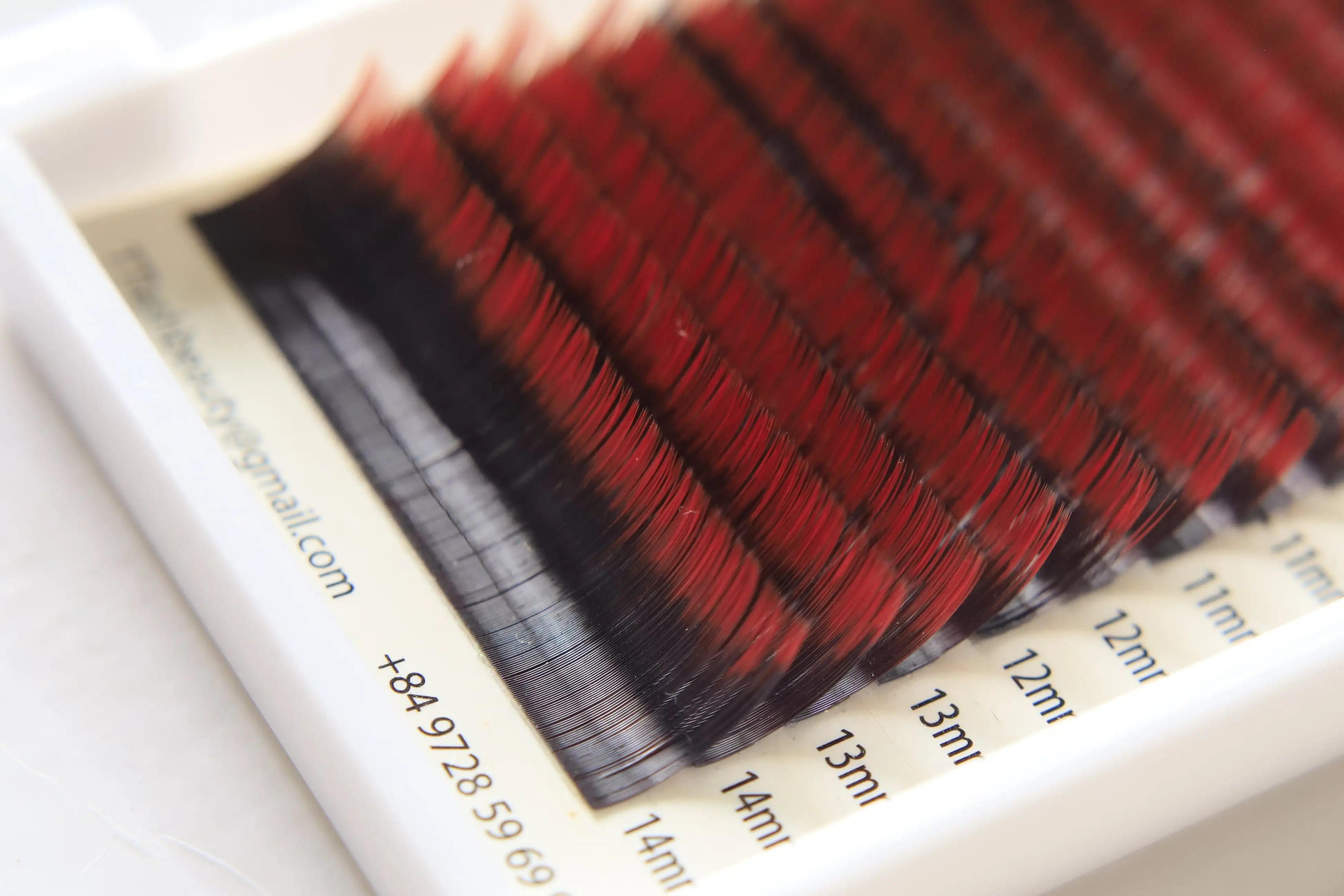 Neon Light Color Festival Color Eyelashes False Lashes Synthetic Hair ...