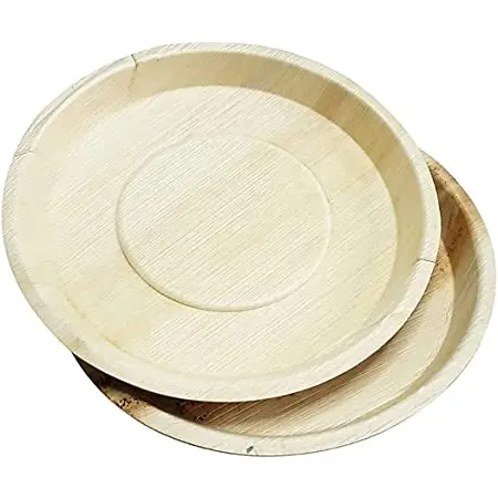 Disposable Natural Areca Palm Leaf Plates & Cutlery